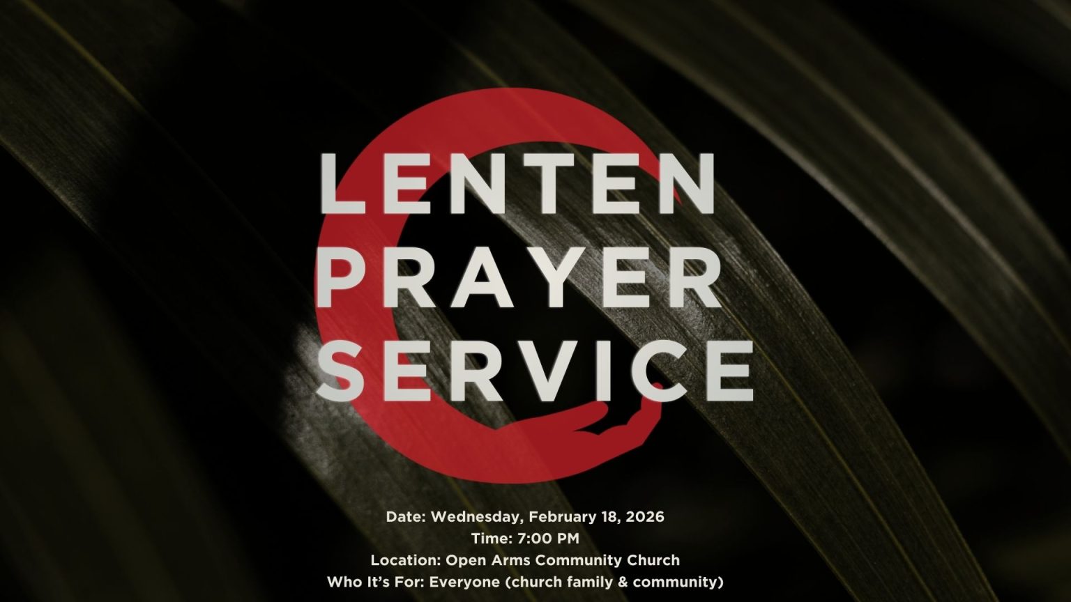 Prepare Your Heart This Lent: Lenten Prayer Service & “Word for Lunch ...